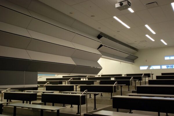 Revolutionizing Spaces with Skyfold's Retractable Walls in Stepped and ...