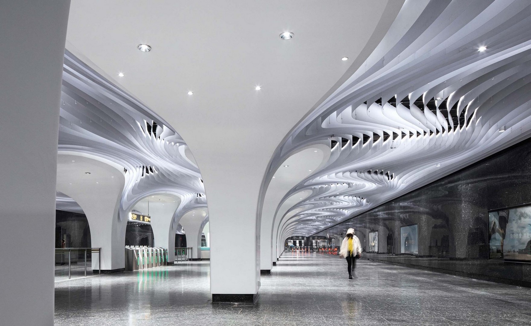 Unveiling Shanghai Subway Line 14 Yuyuan Station by XING DESIGN - Home ...